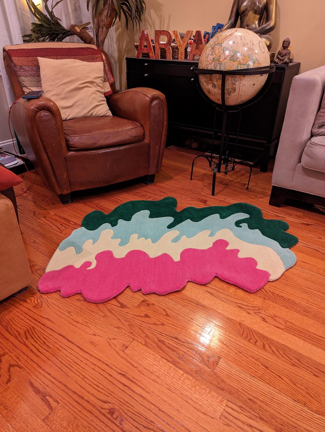 Ice Cream Rug - Artista Rugs | Handcrafted Aesthetic Tufted Rug for ...