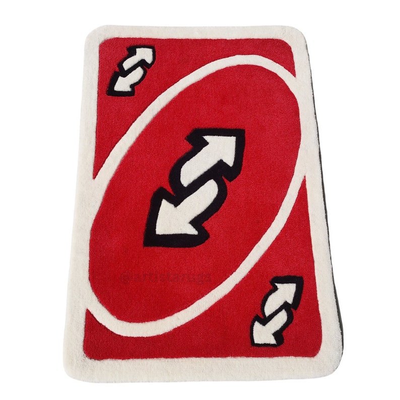 ARTISTA RUGS Uno Reverse Rug 100% New Zealand Wool, Soft, Durable, and ...