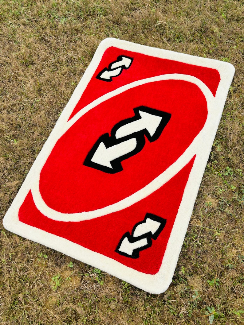 ARTISTA RUGS Uno Reverse Rug 100% New Zealand Wool, Soft, Durable, and ...