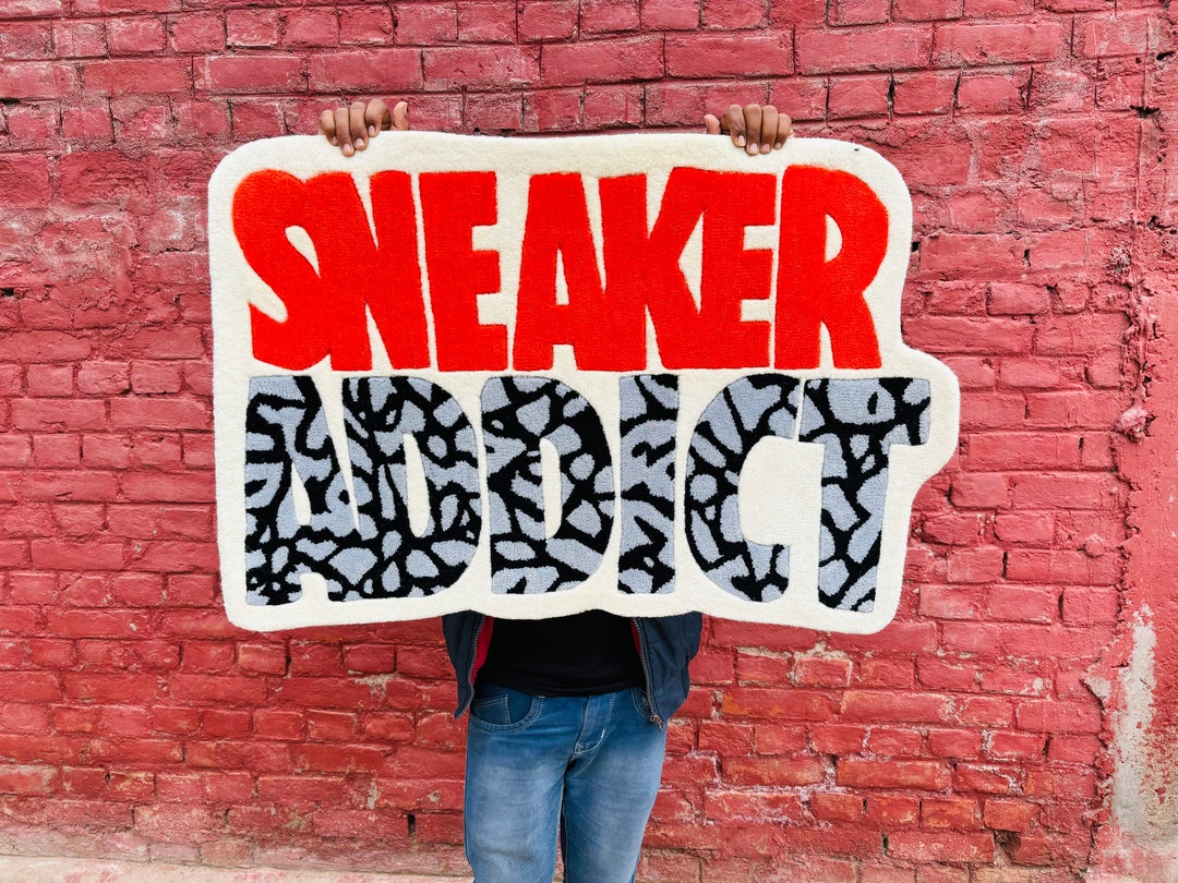 Tufted Sneaker Addict New Zealand Wool Rug | Modern Home Décor and ...