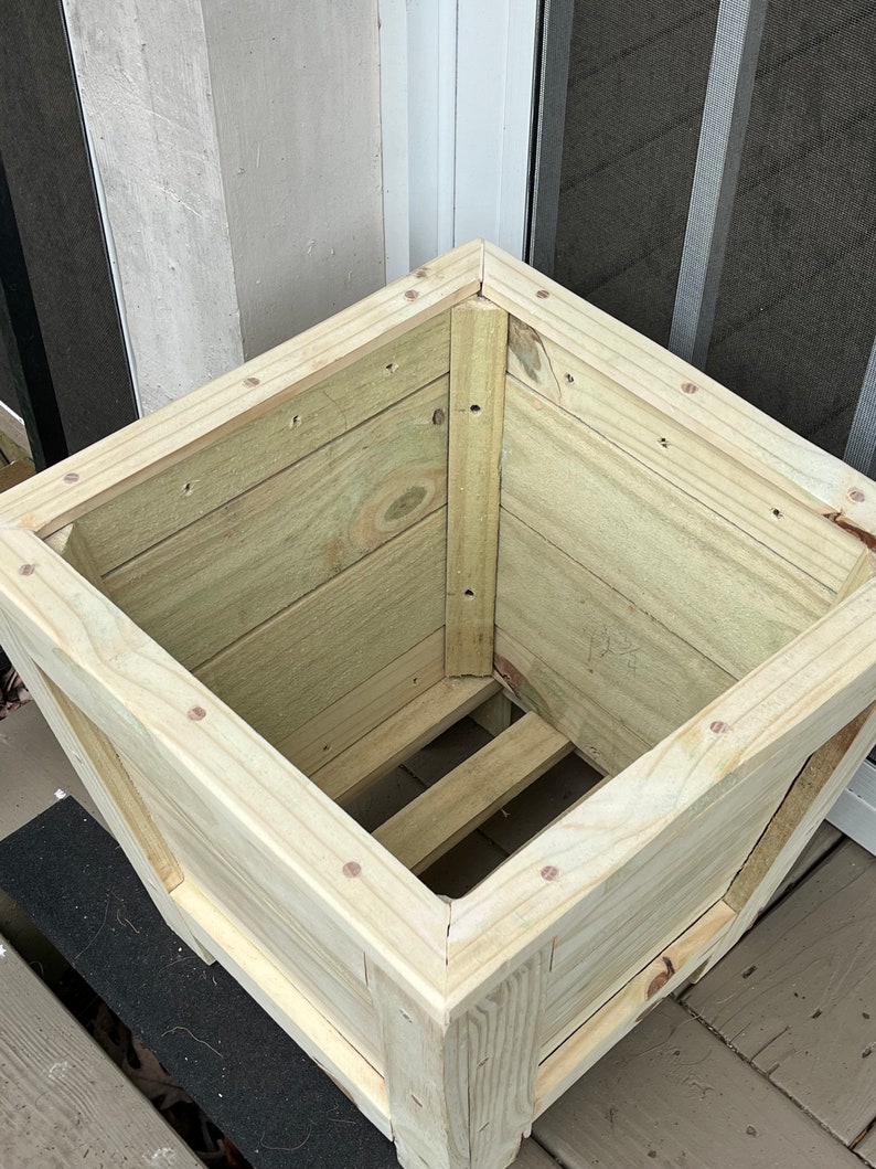 Decorative Planter Box for Porch / Farmhouse Decor / Spring Time ...