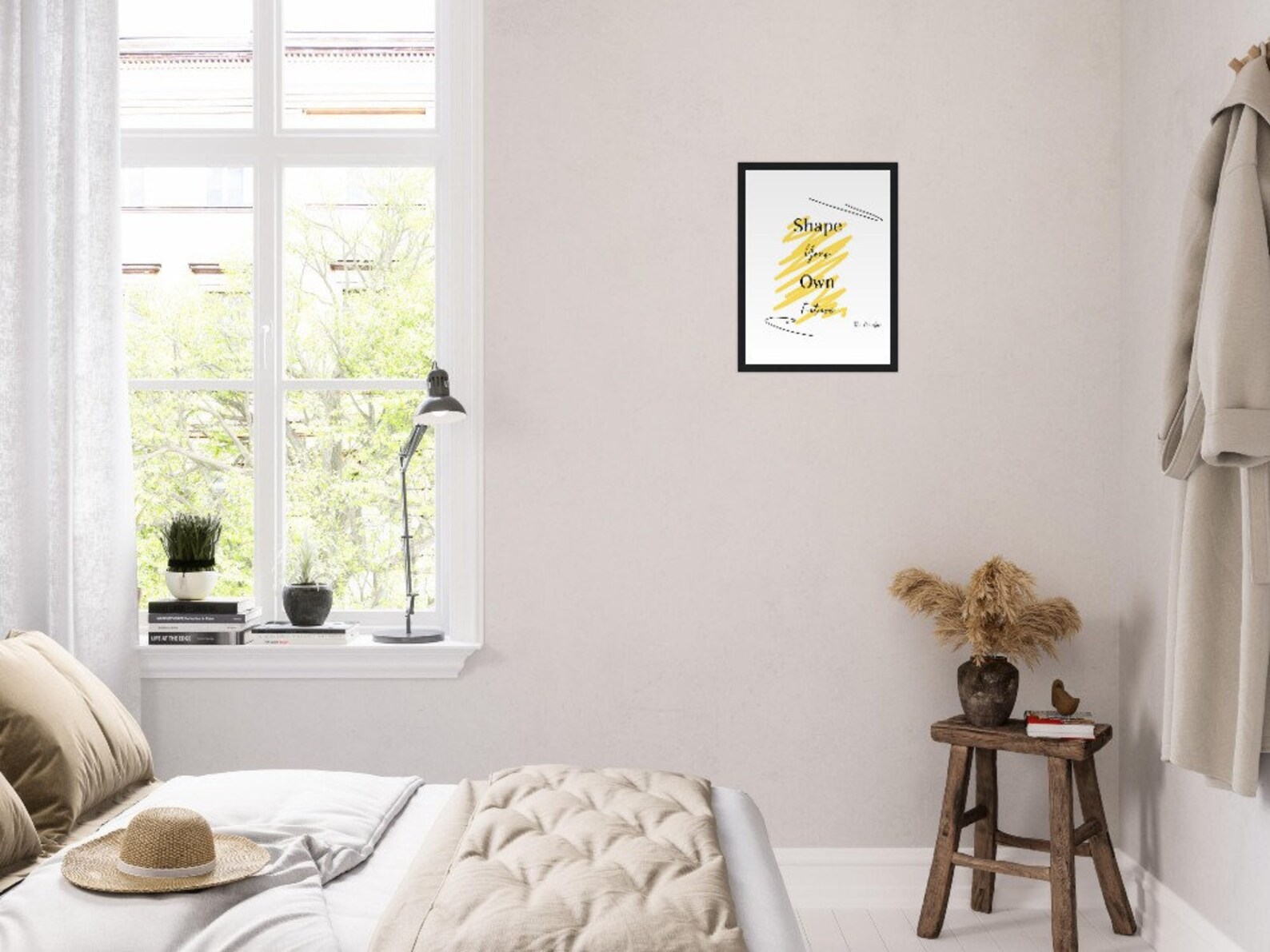 Shape Your Own Future, Motivational Wall Art, Motivational Quote Wall ...