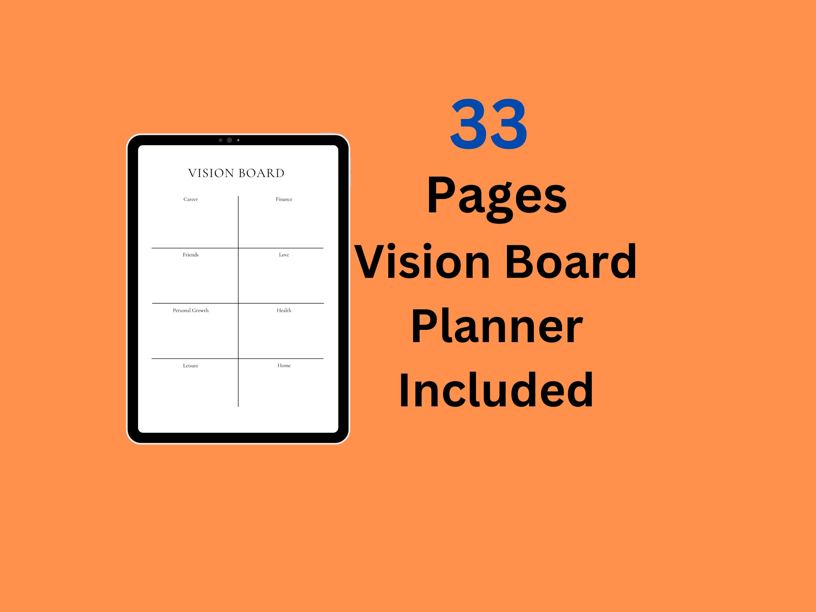 Muslim Vision Board Planner Printable Done for You 2024 - Etsy