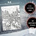 50 Winter in City Coloring Pages Printable,winter City Coloring Sheets ...