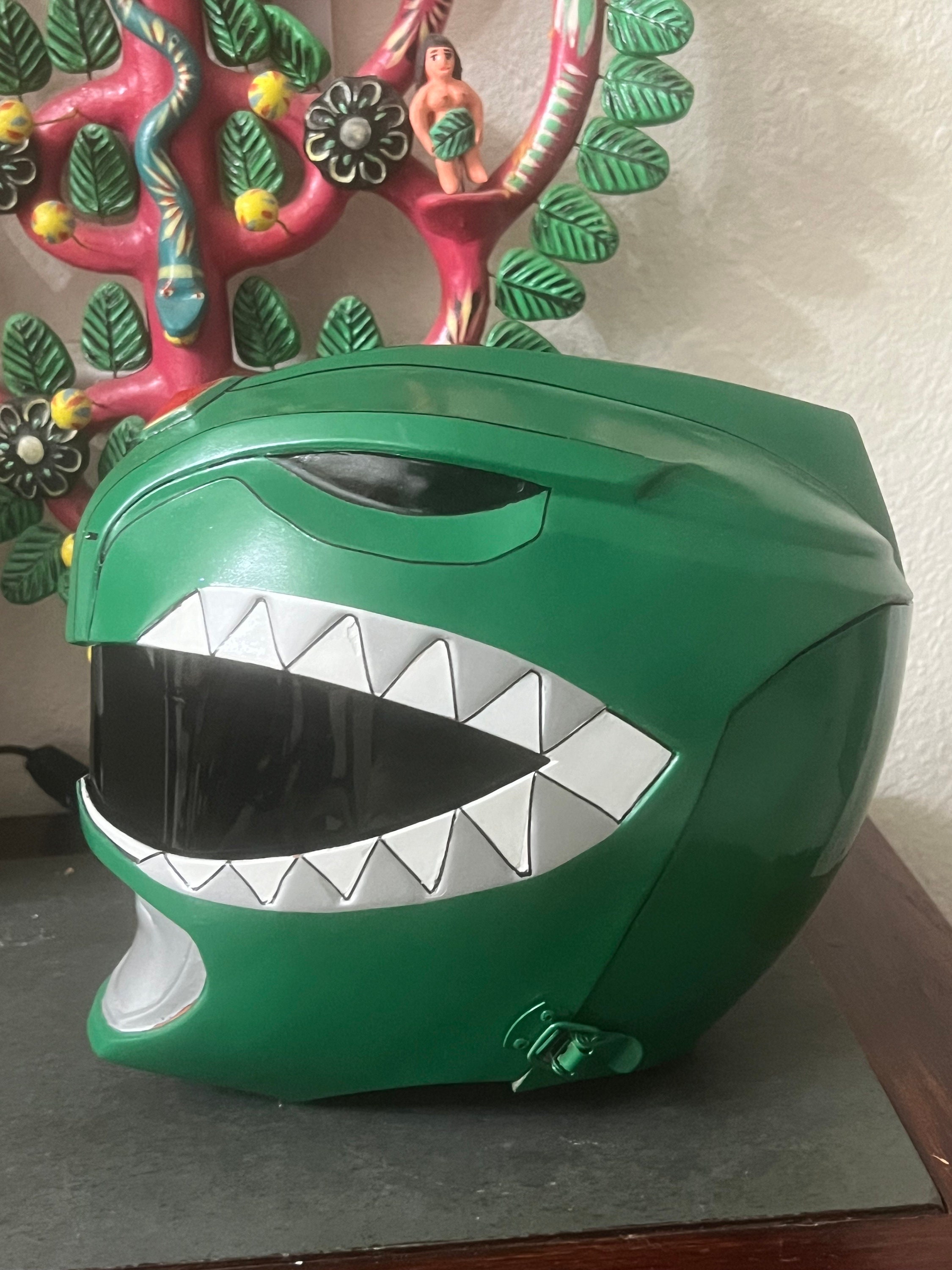 Green Ranger Custom Helmet - Etsy