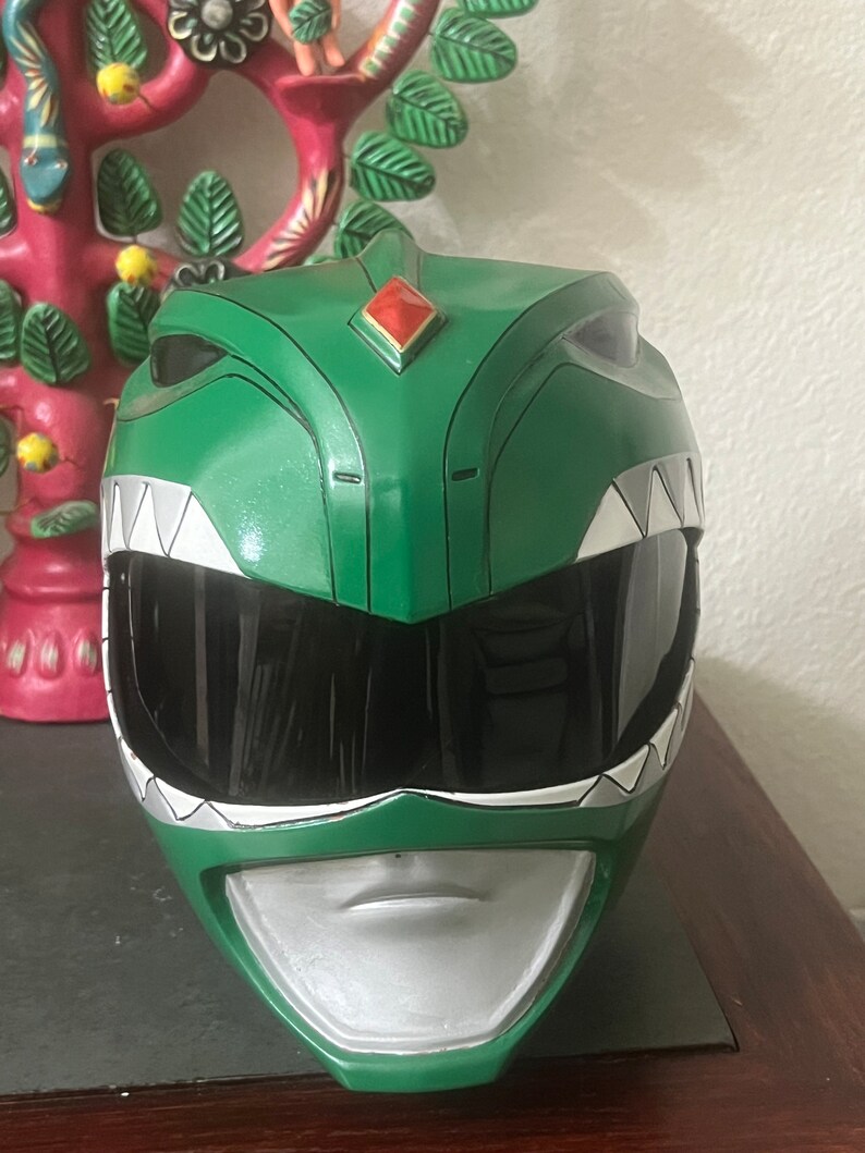 Green Ranger Custom Helmet - Etsy