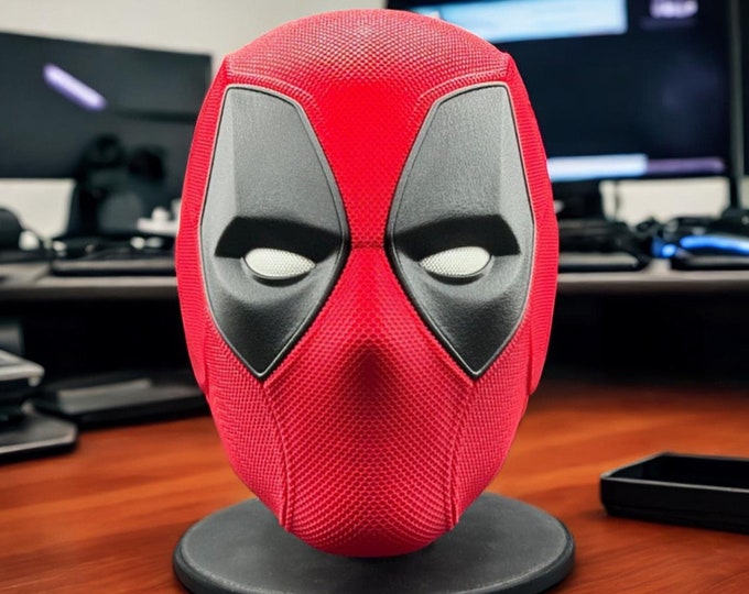 Deadpool 3D Printed Helmet - Etsy
