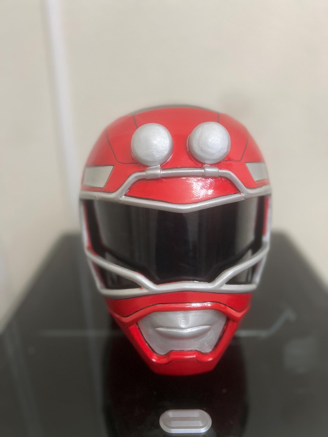 Red Turbo Ranger Helmet - Etsy