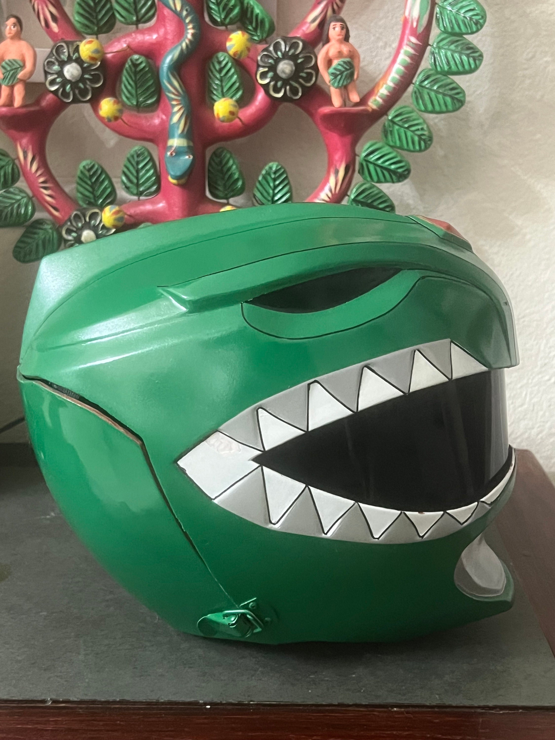 Green Ranger Custom Helmet - Etsy