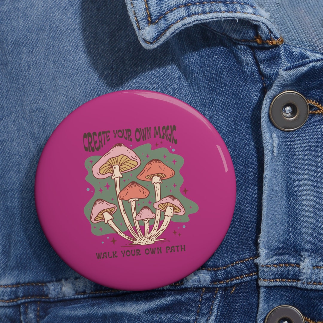 Create Your Own Magic Button, Inspirational Button, Motivational Button ...