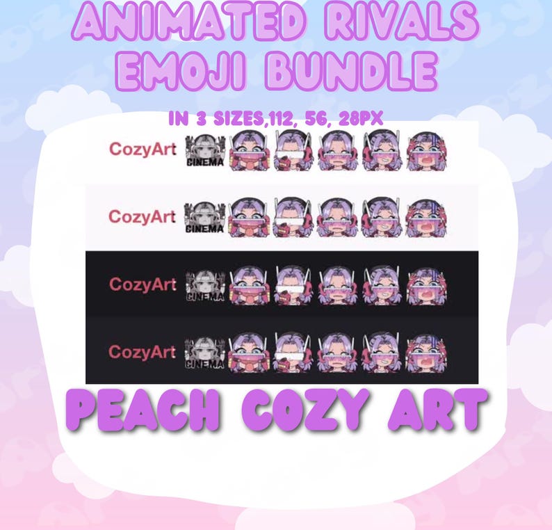 Animated Marvel Rivals Emojis | Psylocke | Discord | Twitch | Stream ...