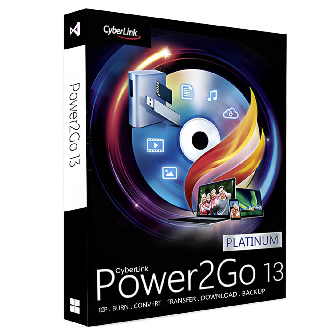 Cyberlink Power2go 13 Platinum - Etsy UK
