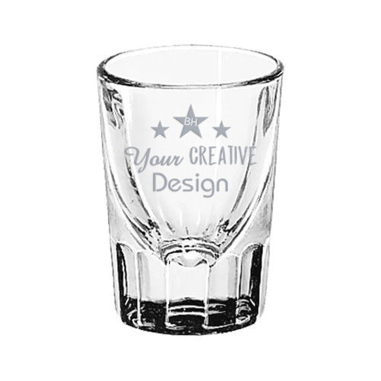 Libbey 5127 Fluted Whiskey / Shot Glass, 1-1/2 Oz., Case of 12 ...