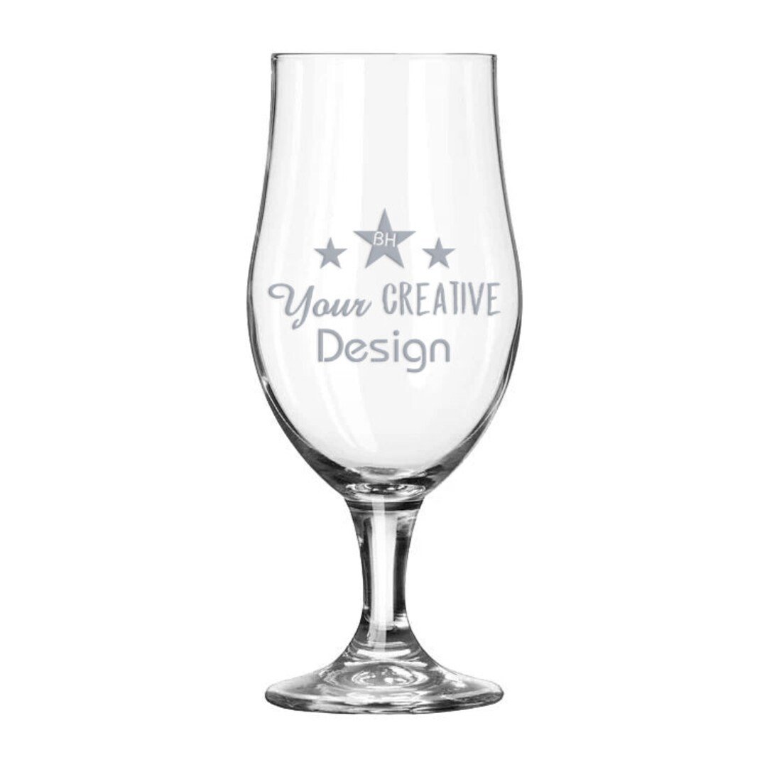Personalized Libbey 920284 Munique Beer, 16.5 Oz., Case of 12 ...