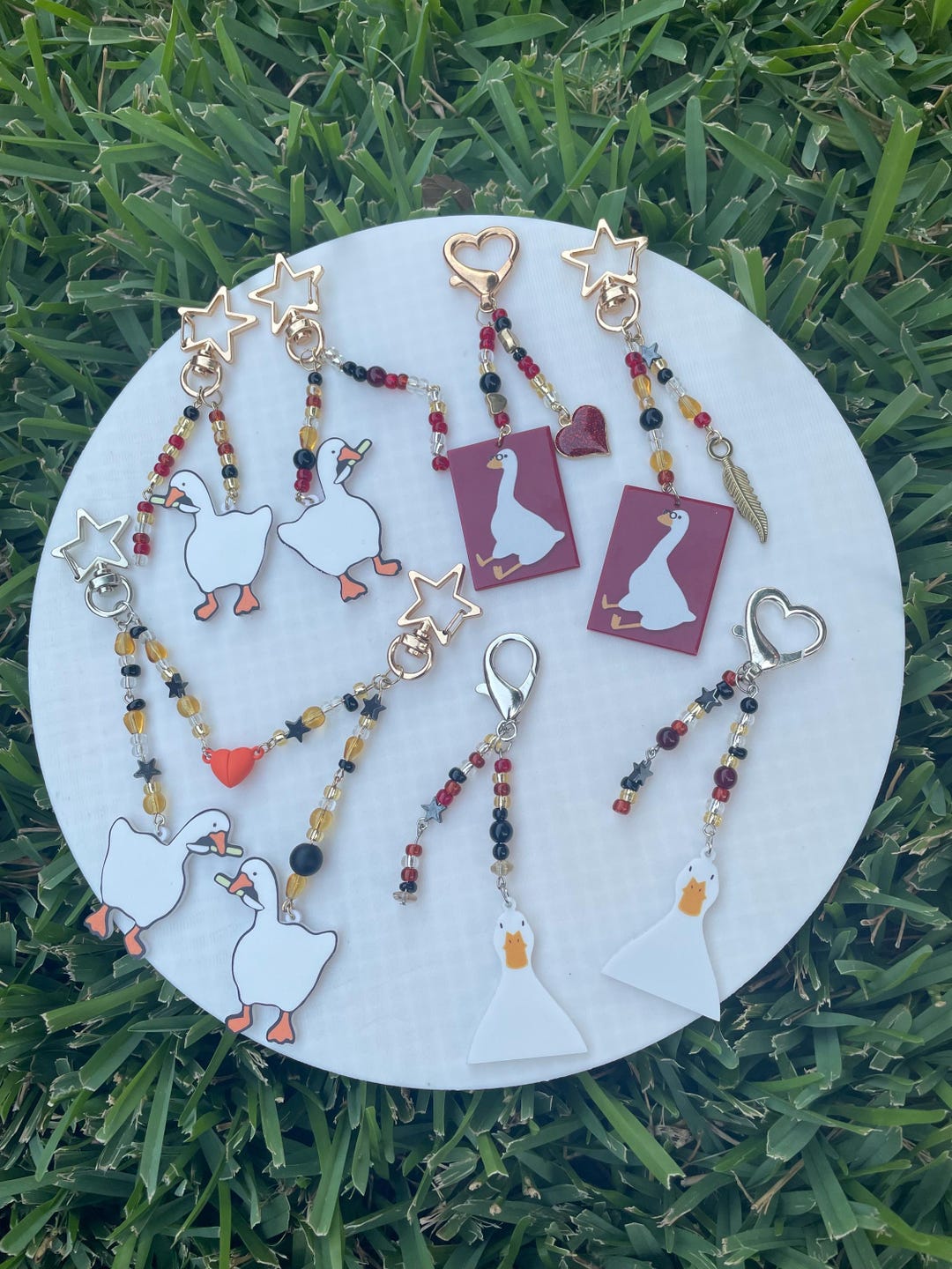 Silly Goose Keychains - Etsy