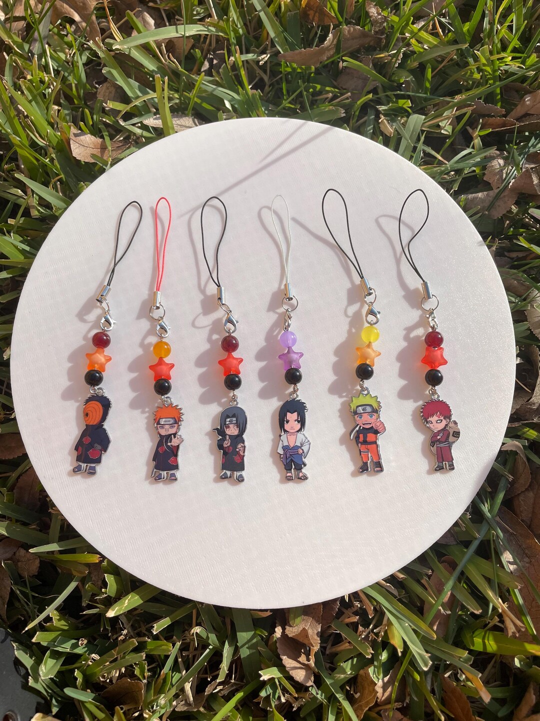 Naruto Themed Character Phone Charms - Etsy