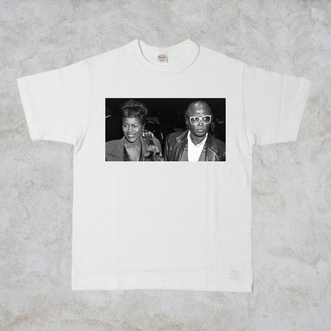 Vintage Miles Davis Tshirt in White - Etsy
