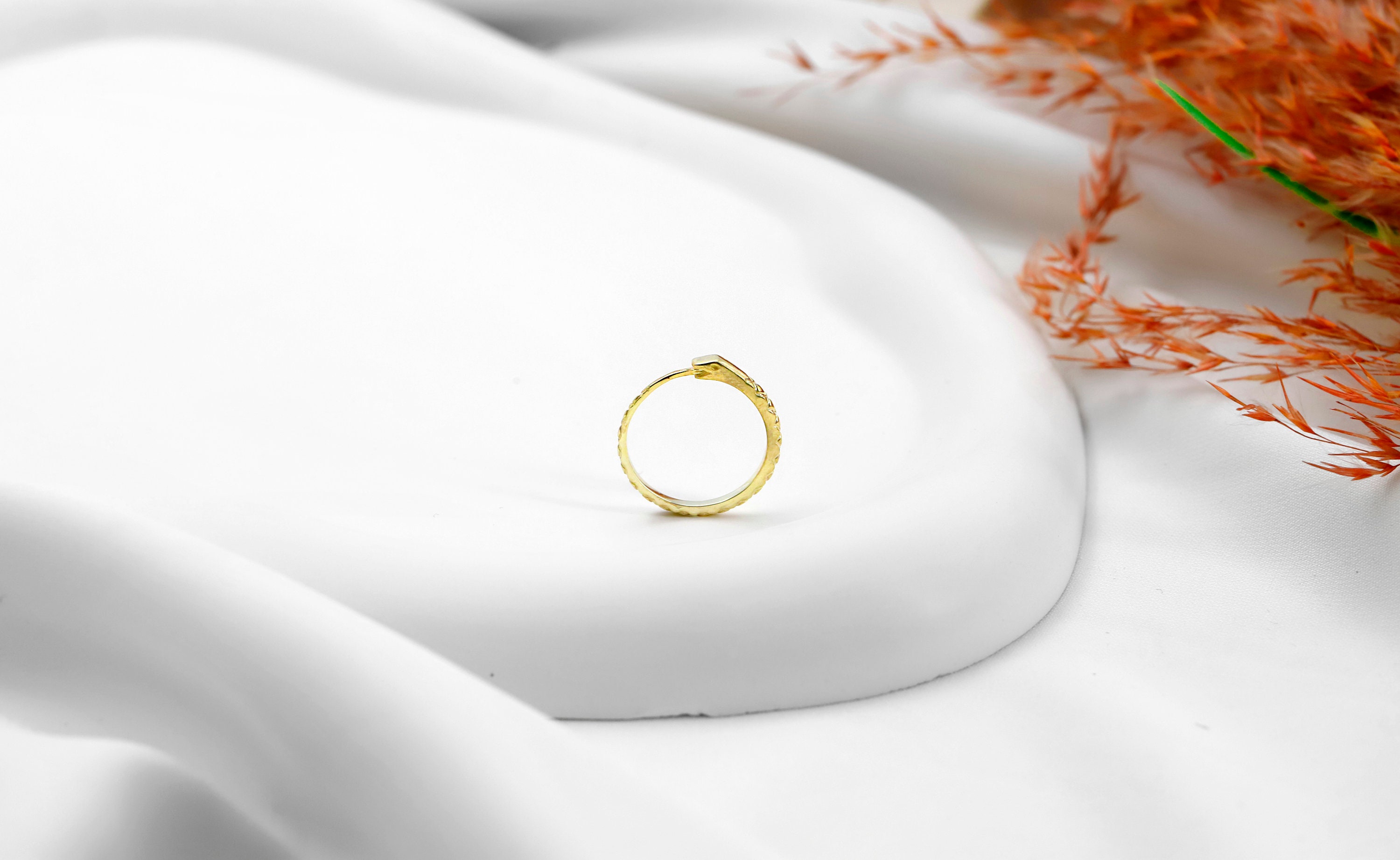 Snake Ring, Ouroboros Ring,serpent Ring, Dainty Ring, Spiral Snake Ring ...