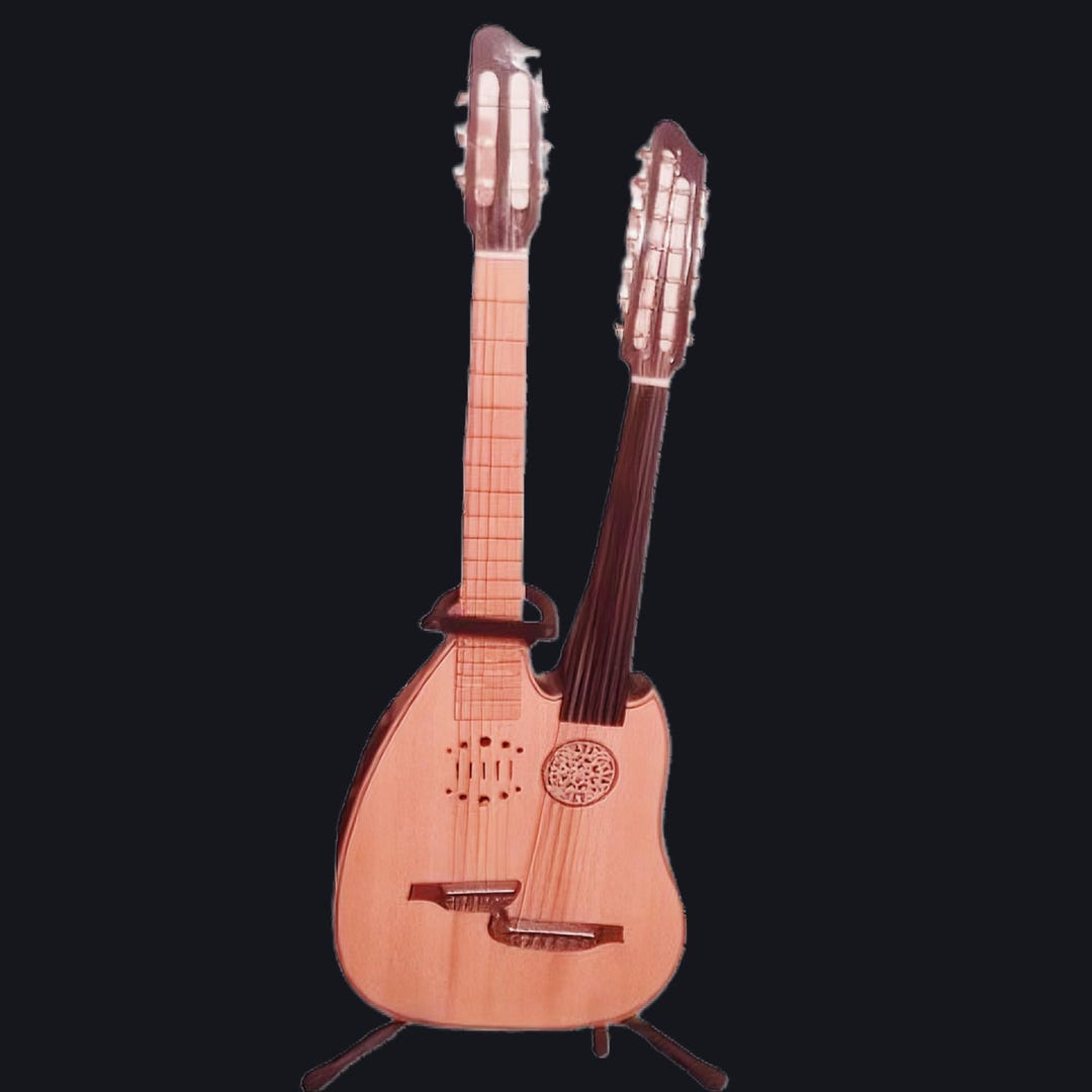 Oud Guitar - Arabica Harp Guitar - Etsy