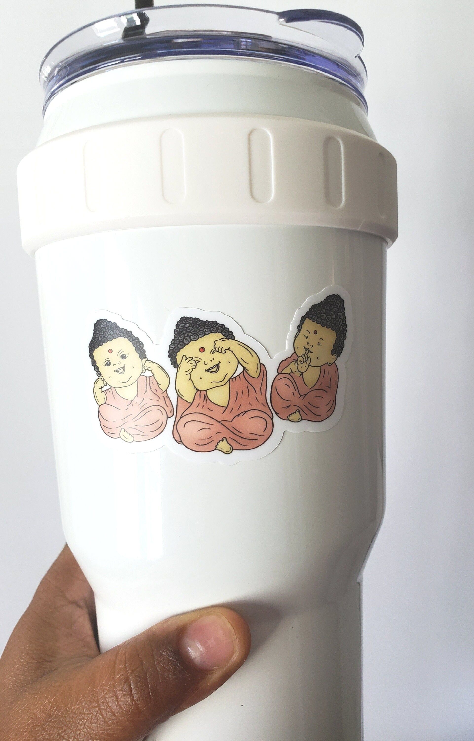 See No Evil, Hear No Evil, Speak No Evil Sticker 3 X 1.6 In, Baby ...