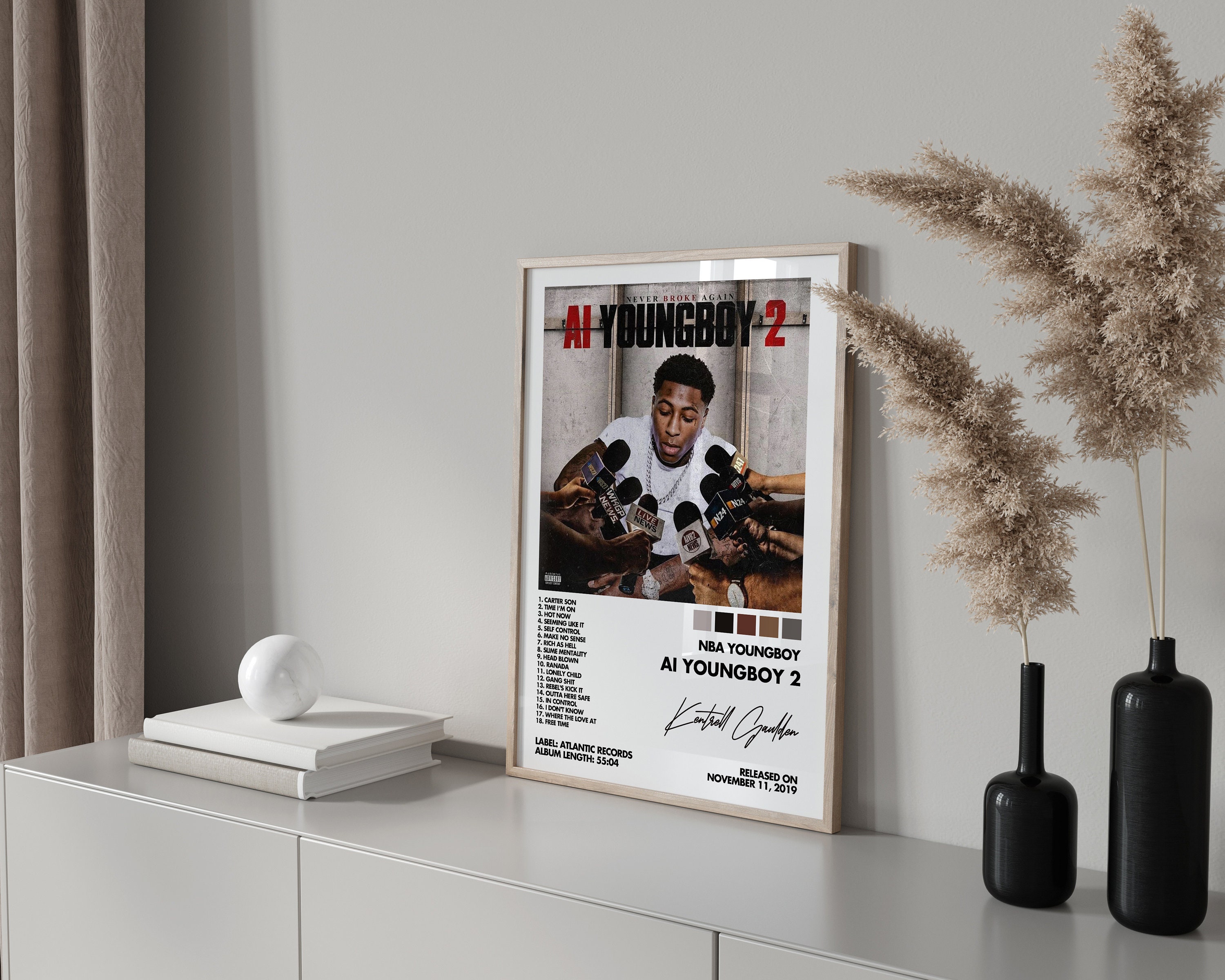 NBA Youngboy Poster, NBA Youngboy Set of 3 Posters, Rap Poster, Hip Hop ...