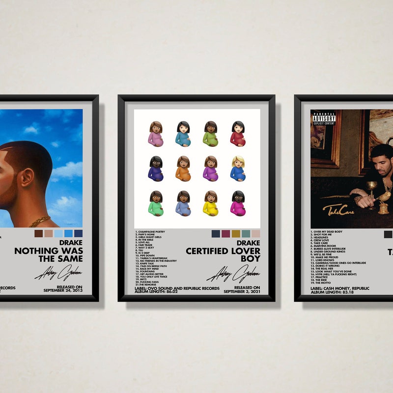 Drake's Album Poster - Etsy