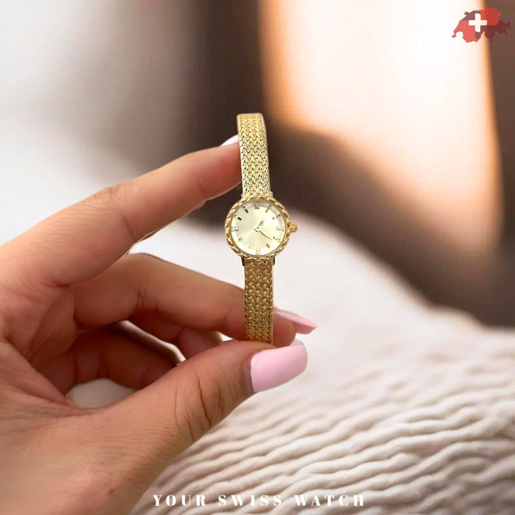 Vintage Gold Watch, Women Watch, Dainty Watch, Jennie B Watch, Small Watch Watch for Women ...