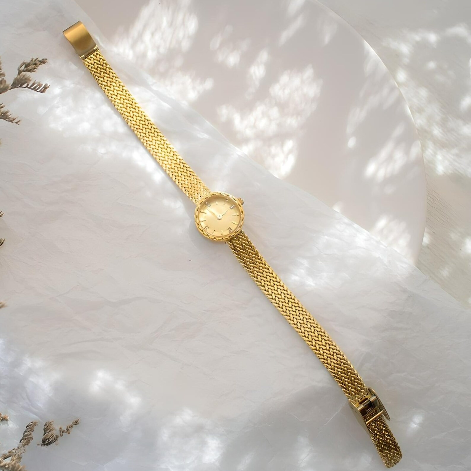 Vintage Gold Watch, Women Watch, Dainty Watch, Jennie B Watch, Small Watch Watch for Women ...