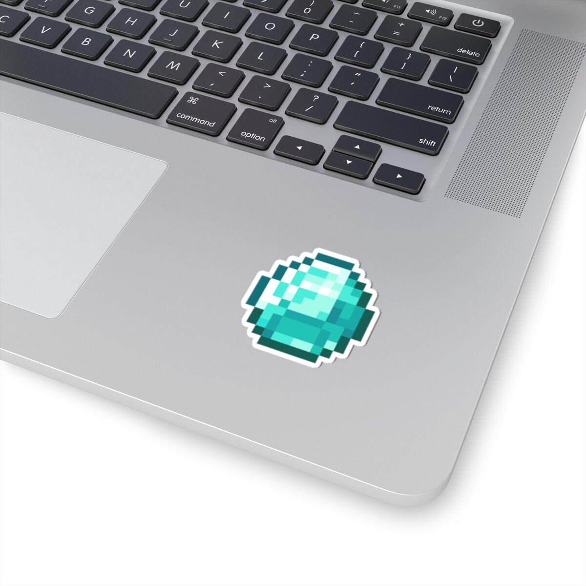 Minecraft Diamond Sticker Pixel Art Decal - Etsy