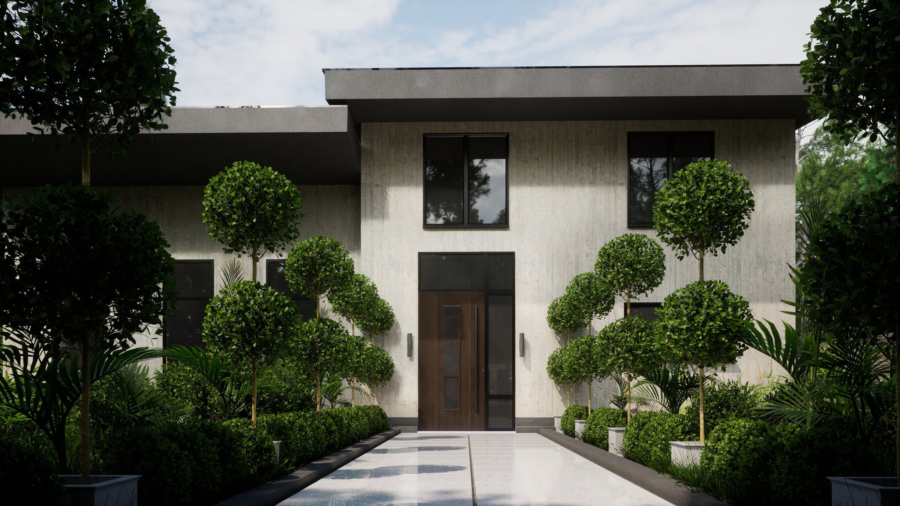 Facade Design Facade Render Exterior Design exterior Render 3D Render ...