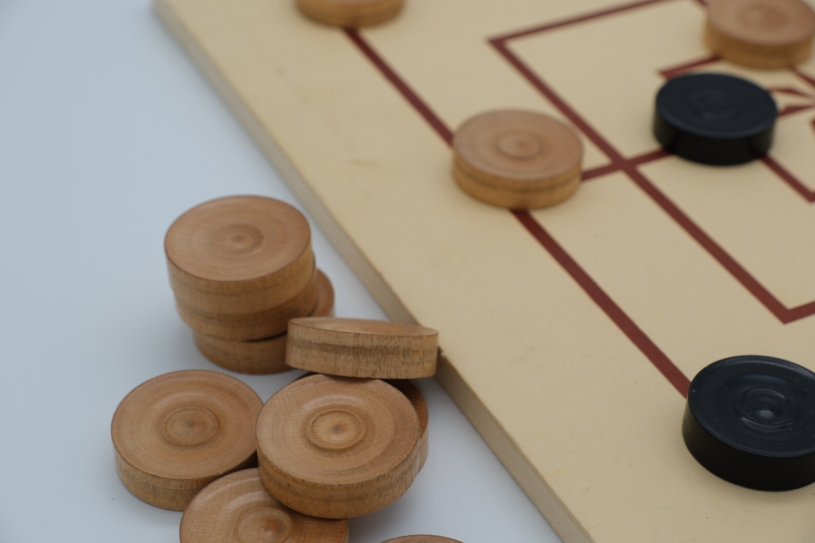 Chess Game and Nine Men's Morris Game From the Former GDR Around 1960s ...