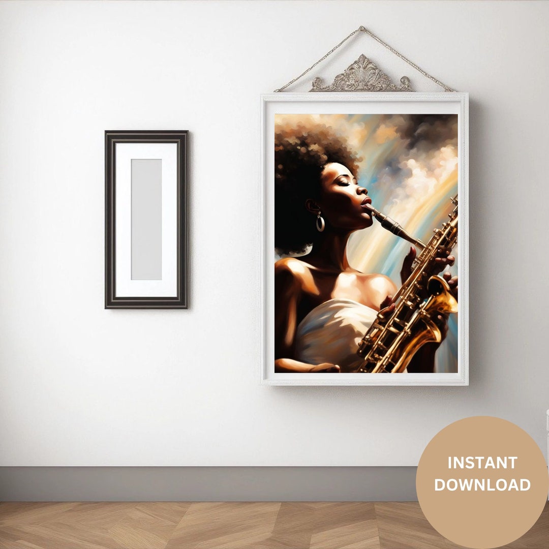 Jazz-inspired: Expressions of Musical Energy and Culture - Etsy