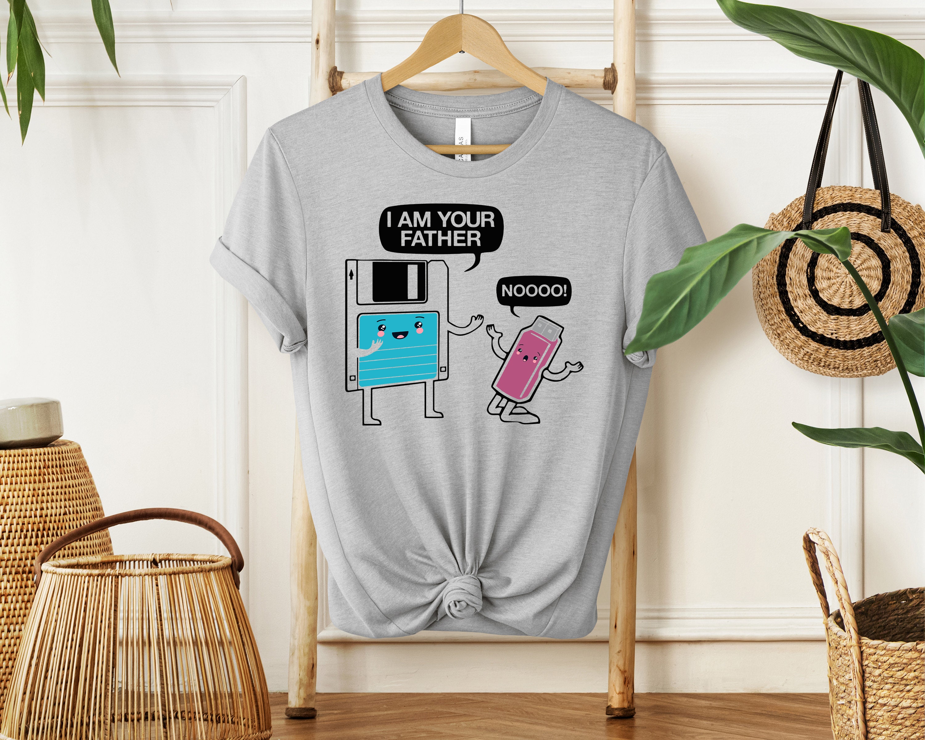 I Am Your Father T-shirt, Floppy Disk Shirt, Computer Science T Shirt ...