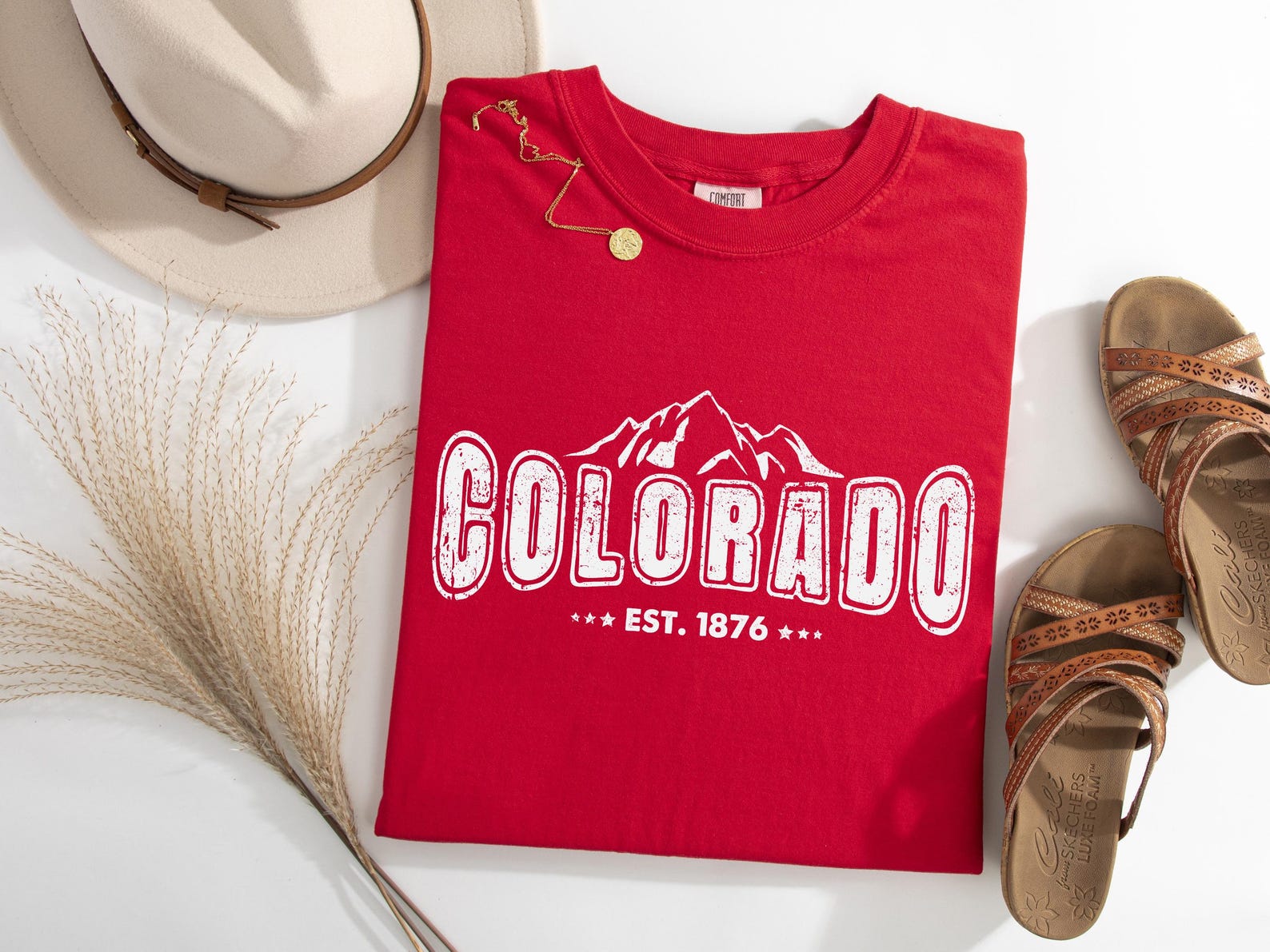 Comfort Colors® Colorado Shirt, Rocky Mountains Shirt, Retro Colorado ...
