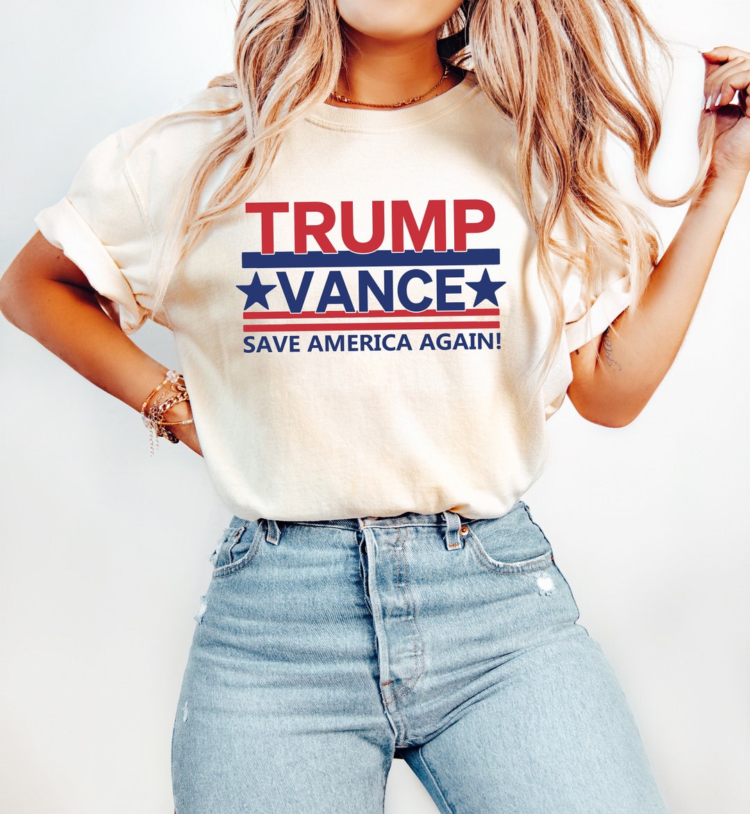 Trump J D Vance Shirt, Save America Again Shirt, Trump Merchandise ...