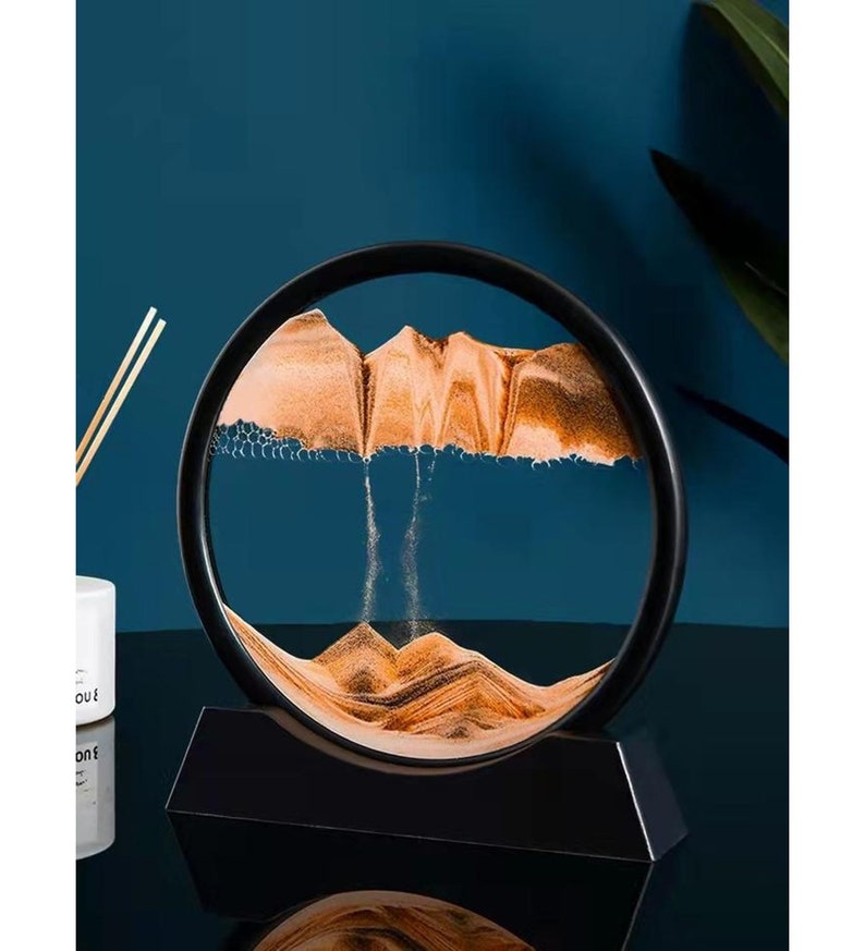 Large Round Decorative Hourglass: Timeless Elegance and 360-degree ...