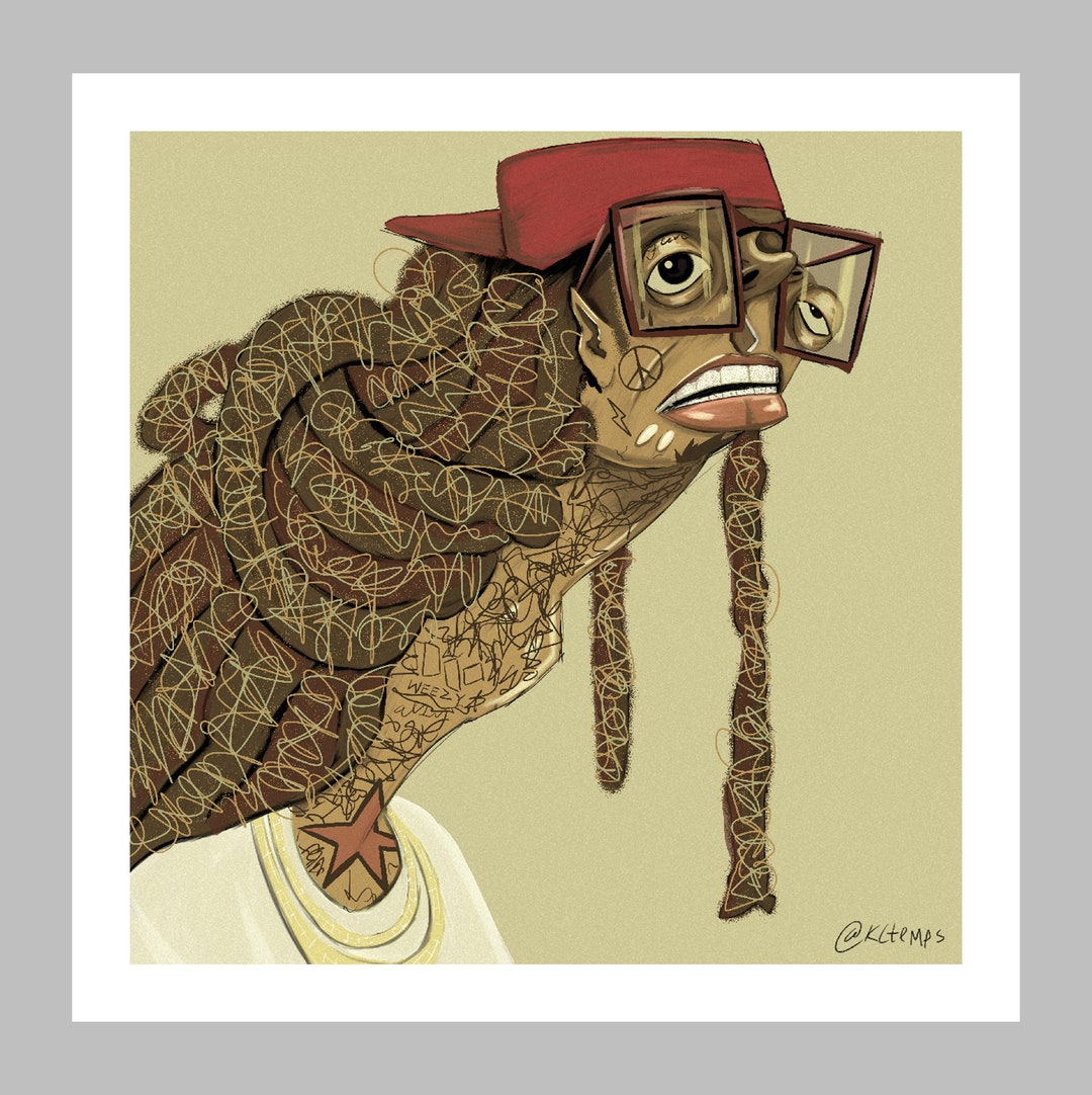 Lil Wayne Art Print - Etsy
