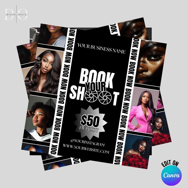 Photo Shoot Promo Flyer, Photography Business Flyer, Professional ...
