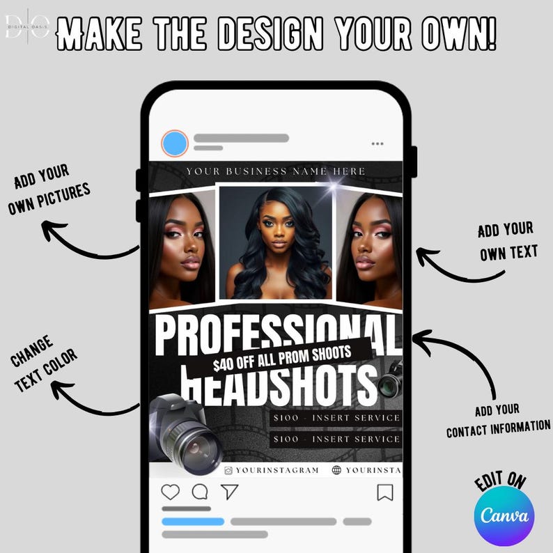 Photographer Flyer,videographer Flyer, Photoshoot Promo Flyer ...