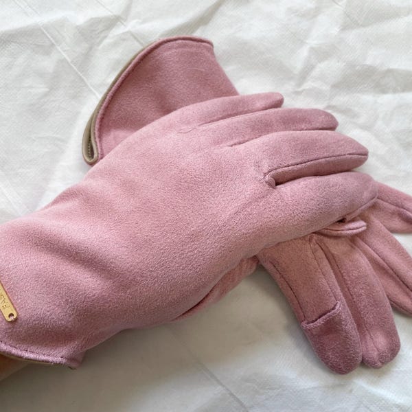 Pink Gloves - Etsy