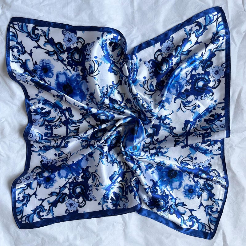 Silk Neck Scarf Small - Etsy