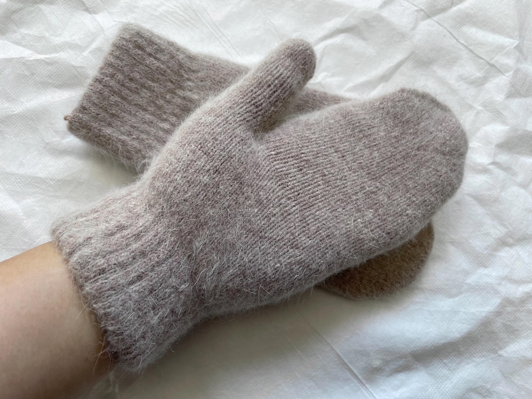 Mittens, Ladies Gloves, Beige Mittens, Winter Mittens, Winter ...