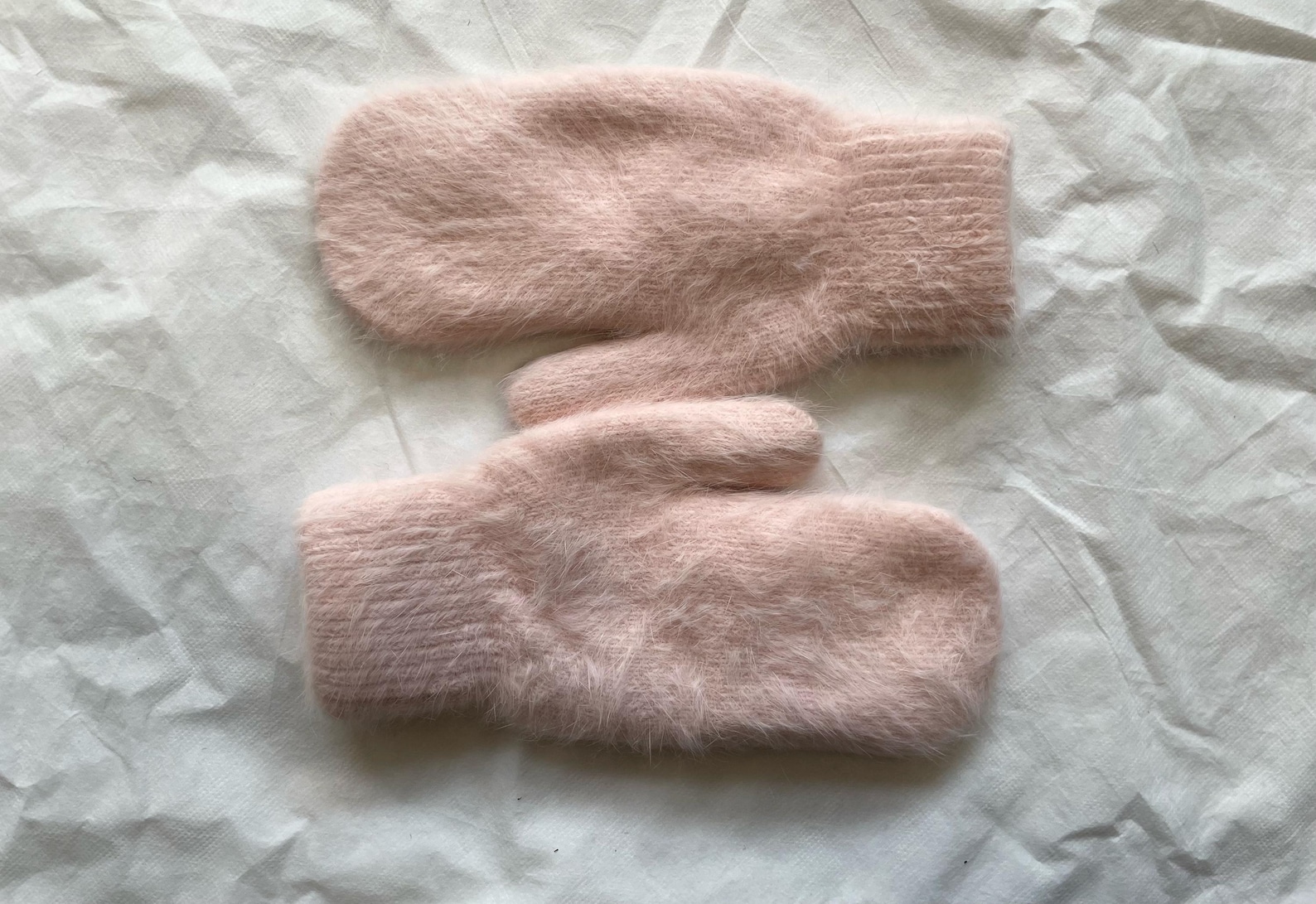 Mittens, Ladies Gloves, Light Pink Mittens, Winter Mittens, Winter ...