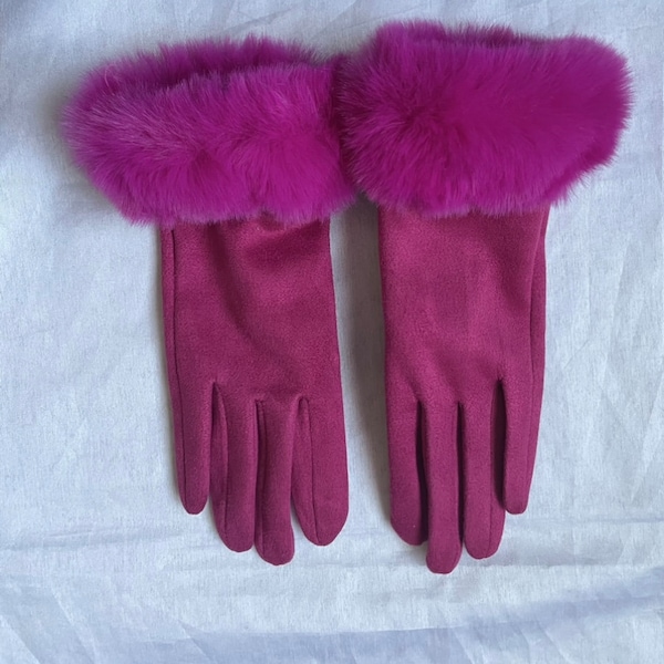 Pink Gloves - Etsy