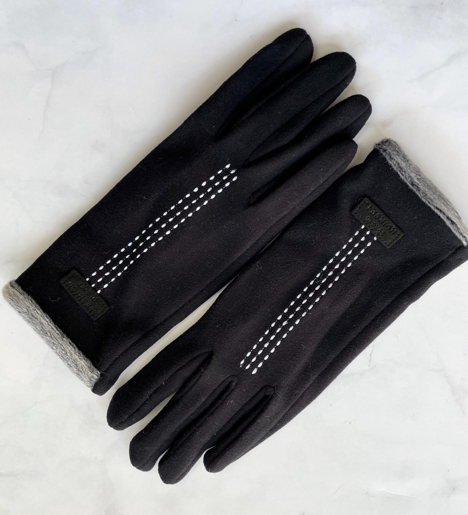 Black Gloves, Ladies Gloves, Gloves, Smart Touch Gloves, Winter ...