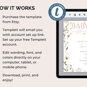 Editable Baby Shower Checklist, Planner, Planning, Agenda, Template ...