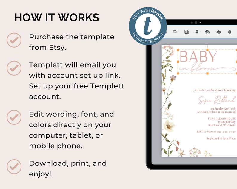 Editable Over the Moon Blue Baby Shower Welcome Sign, Blue Moon Stars ...