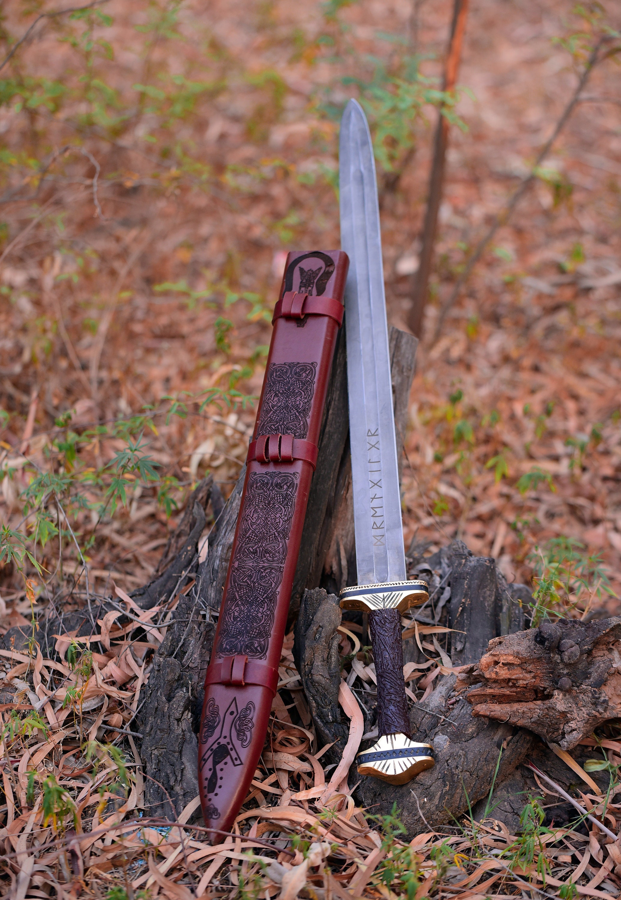 Hand Forged Viking Sword, Battle Ready Sword, Vikings Valhalla Sword ...