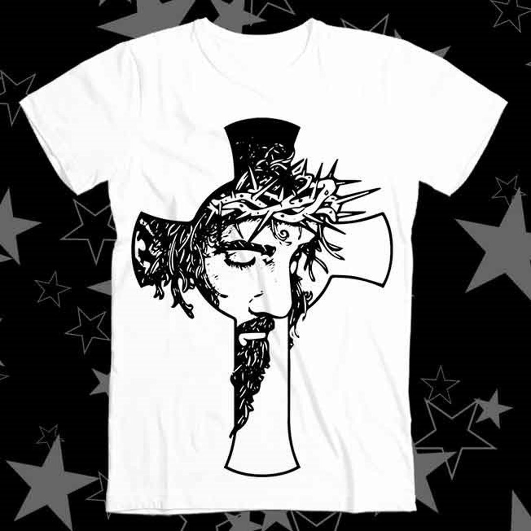 Jesus Christ Cross Religious Religion Novelty Best Seller Top Tee T ...