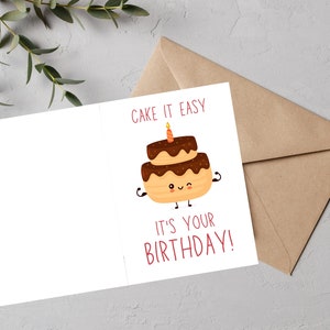 Printable Birthday Cards, Instant Download, Happy Birthday Greeting ...